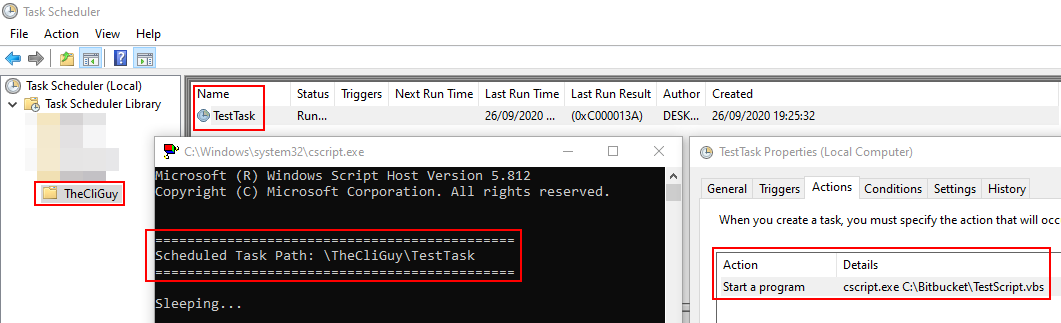 Get Scheduled Task Path In VBScript The CLI Guy